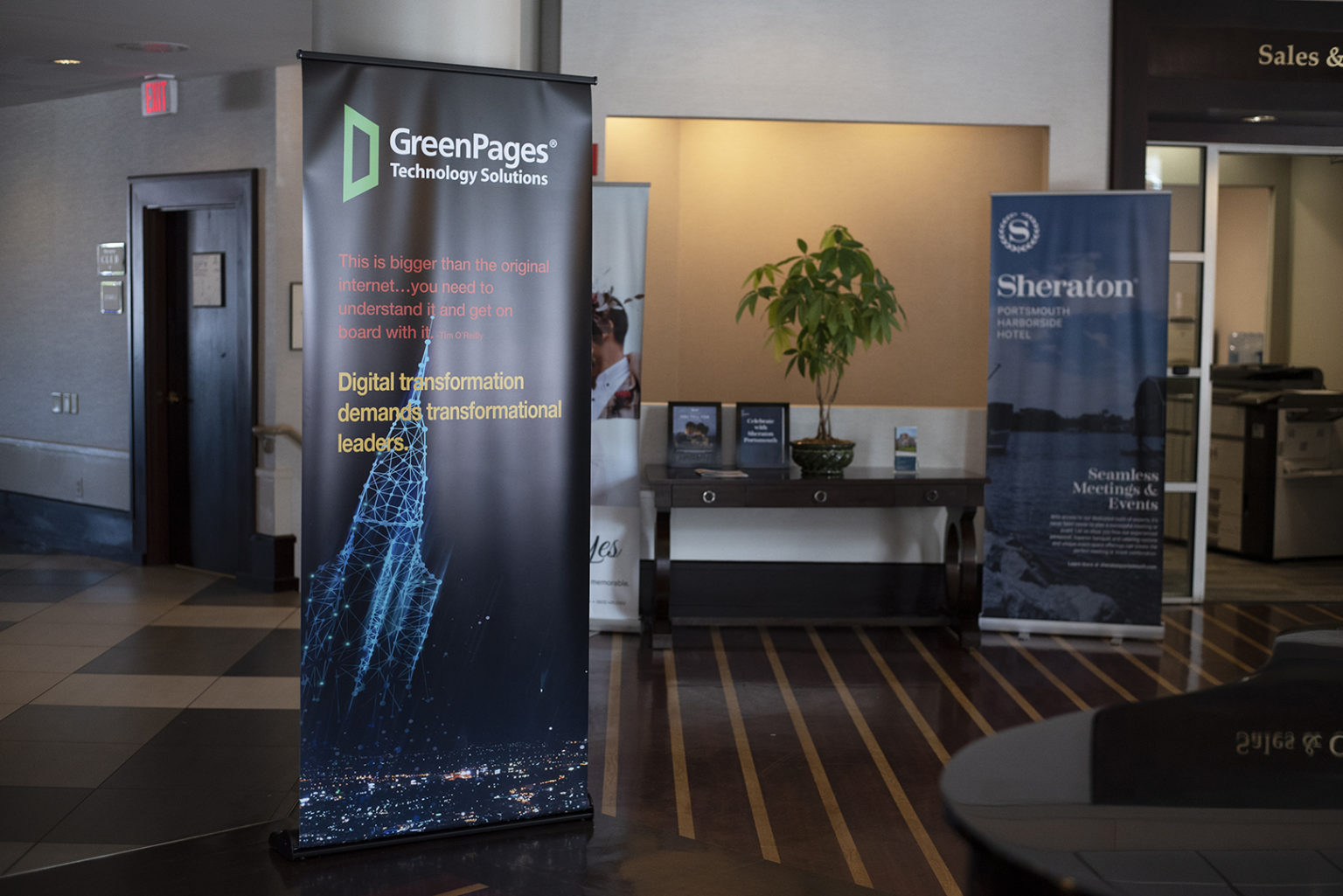 GreenPages Technology Solutions—Retractable (Reusable) Event & Trade ...